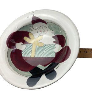Woof & Poof | Holiday | Vintage Christmas Santa Large Holiday Ceramic ...